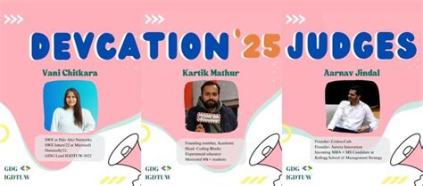 Devcation25 Hackathon Gdgigdtuw Techinnovation Womenintech