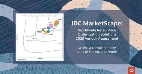 Oracle Named A Leader In Idc Marketscapes For Point Of Sale Software
