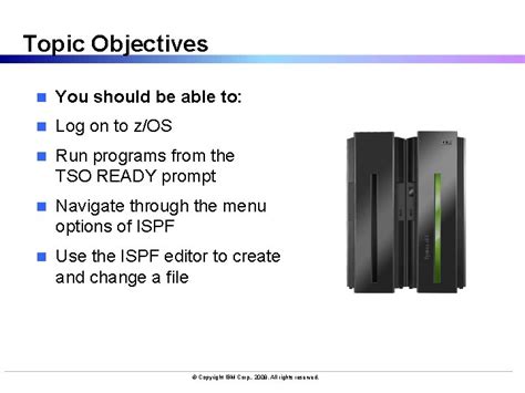 Enduser Interfaces Of Zos Tsoe And Ispf Topic