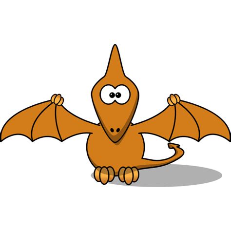 Cartoon Pterodactyl Free Svg