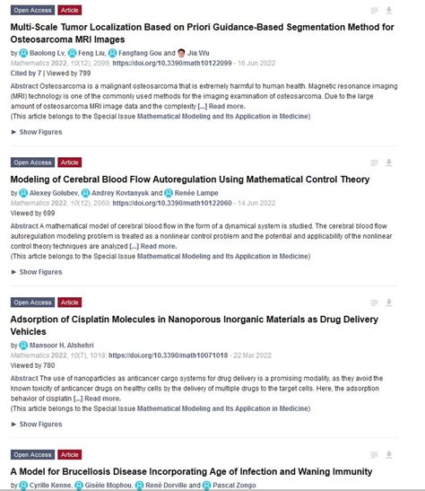 Mathematics Callforreading Mathematics Mdpi