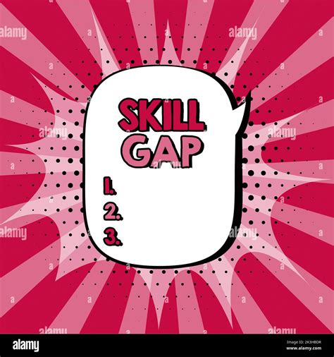 Writing Displaying Text Skill Gap Business Overview Refering To A Person S Is Weakness Or