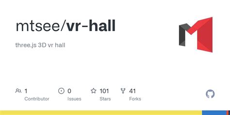 GitHub Mtsee Vr Hall Three Js 3D Vr Hall