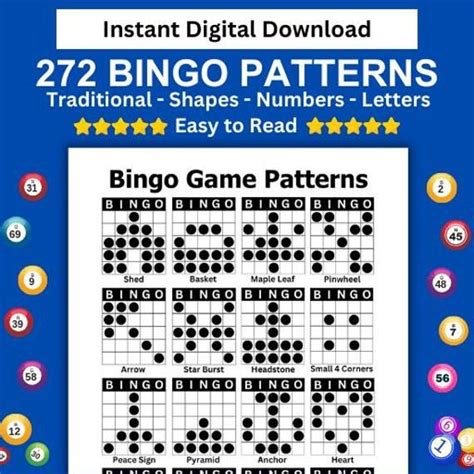 Best 13 Bingo Pattern Examples 13 Free Pdf Printables Artofit