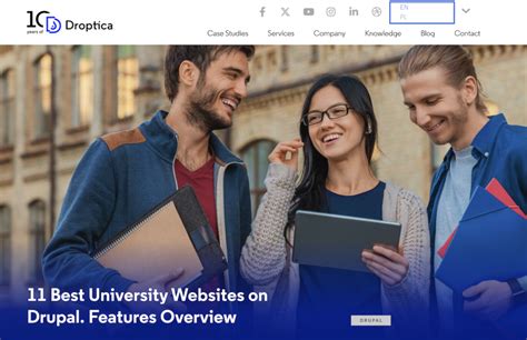 Why Drupal Is The CMS For Higher Education Droptica
