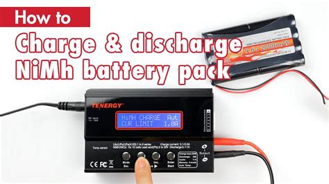 How To Charge And Discharge A Nimh Battery Pack With Tenergys Tb6b With Voice Over Youtube