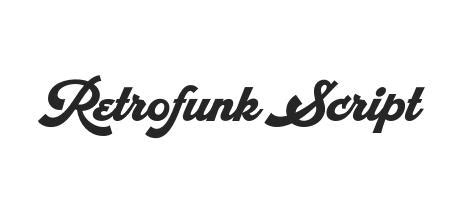 Retrofunk Script Font Family Typeface Free Download TTF OTF Fontmirror Com