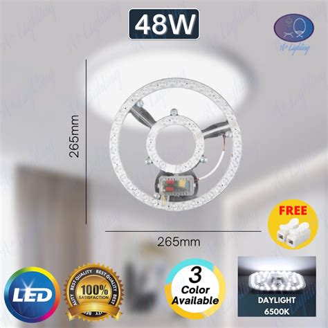 W W W W W Round Led Module Light Circular Tube Replacement Magnetic Ceiling Light Lamp