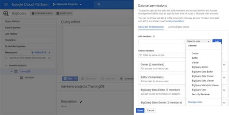 How To Share Dataset With Other Users In Bigquery