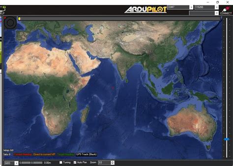 After Calibrating The Compass The Heading Is Not Appearing In The Map