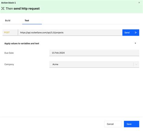 automate project workflows using requests rocketlane
