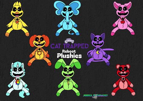 Smiling Critters Reboot Plushies Cat Trapped Au By Jessicarothmon87 On Deviantart