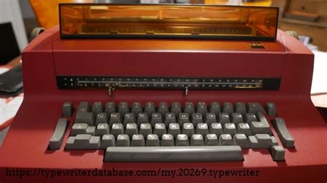 198x IBM Selectric II On The Typewriter Database 198x IBM Selectric II On The Typewriter Database