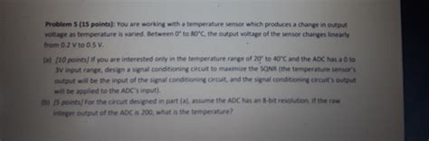 Solved Problem Points You Are Working With A Chegg