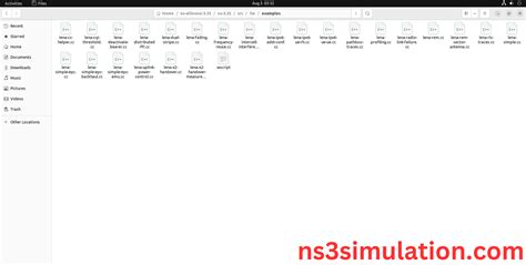 Locate To The Ns3 Src Lte Examples Folder Ns3 Projects