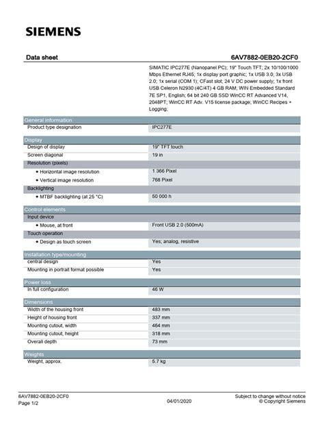 Datasheet Siemens Pdf Datasheet Siemens Pdf