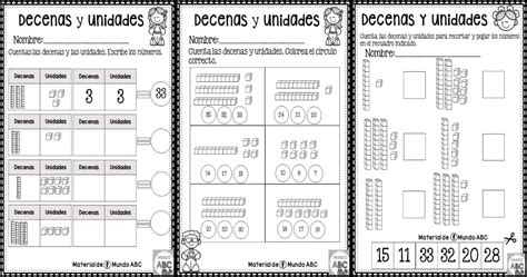 Primer Grado Decenas Y Unidades At Faith Sager Blog