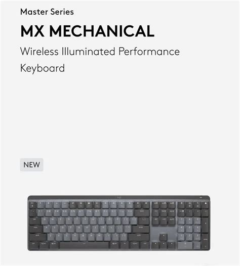 Logitech Mx Keys Mechanical Size Regular At In Pune ID