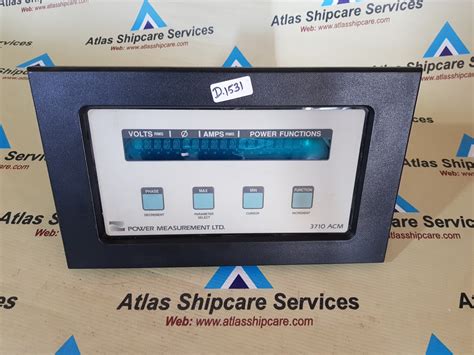 power measurement 3710 acm power meter atlas shipcare services