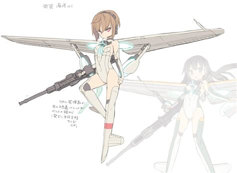 Blade Galaxist A6m Zero Seraphim Zone Concept Art Official Art