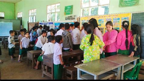 ၇၇ နှစ်မြောက် ပြည်ထောင်စုနေ့ကို ဂုဏ်ပြုကြိုဆိုသောအားဖြင့် အ မ ကပိန္နဲကုန်းကျောင်း