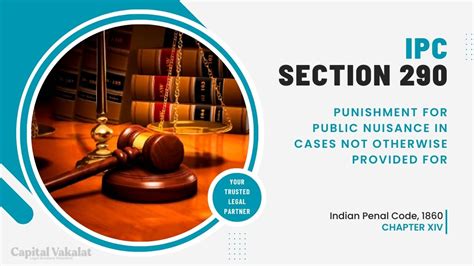 Section 290 Ipc Punishment For Public Nuisance In Cases Not Otherwise