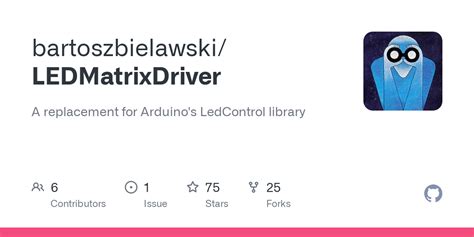 GitHub Bartoszbielawski LEDMatrixDriver A Replacement For Arduino S LedControl Library