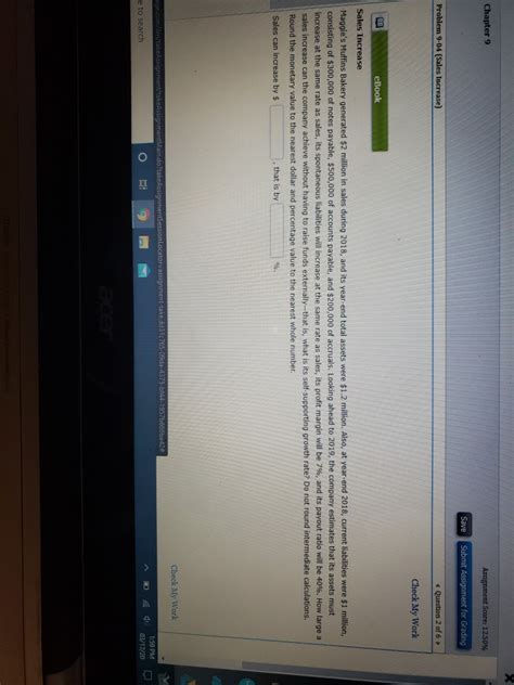 solved chapter 9 assignment score 12 50 save submit