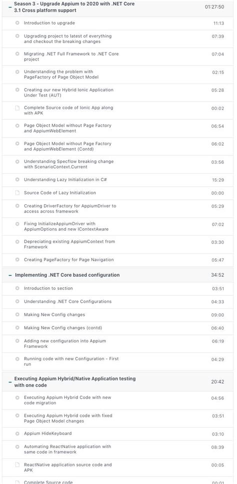 Karthik Kk On Linkedin Appium Appiumdotnet Selenium Executeautomation Udemy Course Upgrade