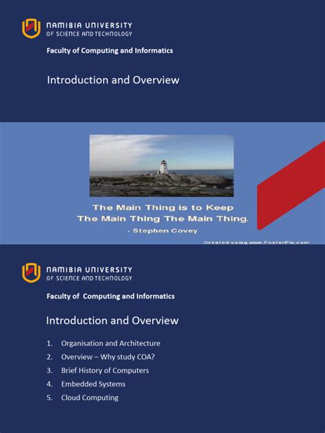 Lecture 1 Coa Pdf Central Processing Unit Multi Core Processor