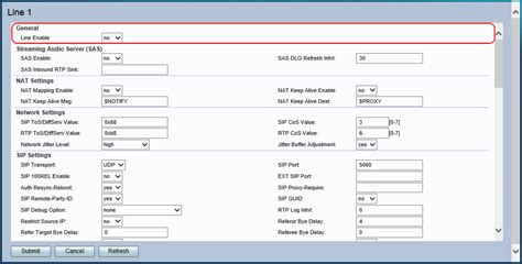 Enable A Line On The SPA100 Series Phone Adapter Cisco