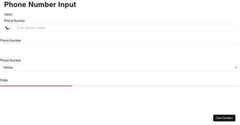 Chakra Ui Phone Input Forked Codesandbox