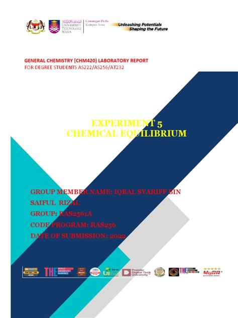 lab report experiment 6 acid and bases pdf chemical equilibrium