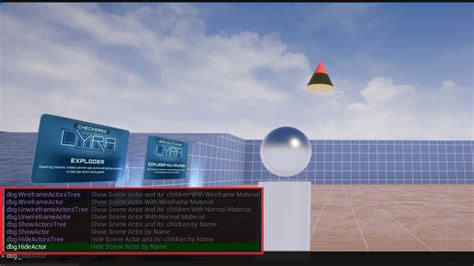Play In Editor Debug Tool