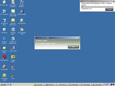 data loader issue in loading in remote desktop windows