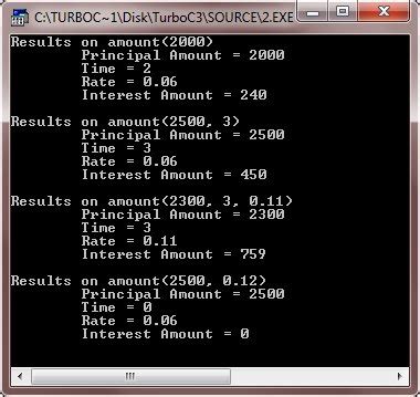 C Function Overloading
