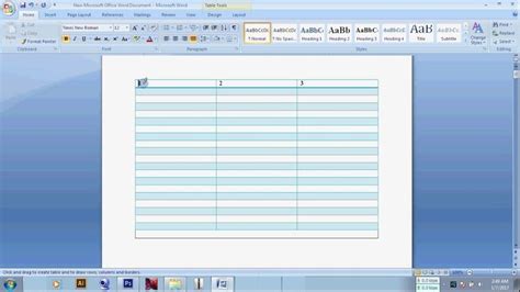 Learn How To Automatically Create Tables In Microsoft Word