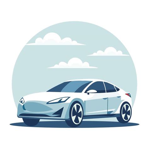 Tesla Model 3 Vector Art Icons And Graphics For Free Download