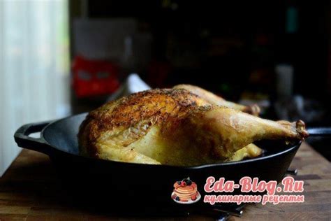 Курица в духовке целиком рецепт с фото