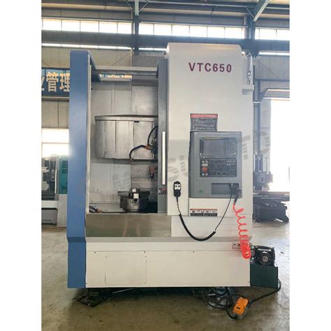 Heavy Duty VTC Vertical CNC Lathe Machine GSK Control System Twin Spindles CNC Turning Machine