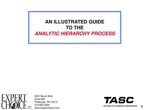 PPT AN ILLUSTRATED GUIDE TO THE ANALYTIC HIERARCHY PROCESS PowerPoint Presentation ID 3851833