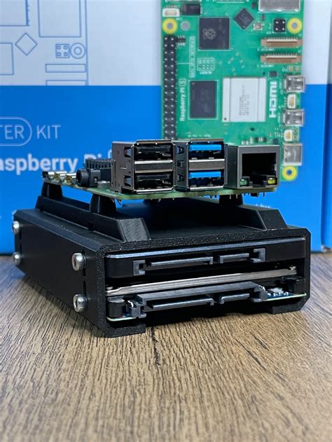 Raspberry Pi 5 And 4 Official Case 2 X Ssd Adapter Remixed By Wikizell Makerworld