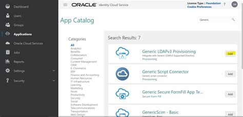 Synchronize Users And Groups From Ldap Into Oracle Idcs