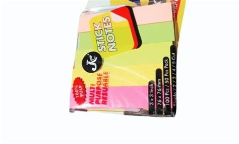Jc 3 Inch Sticky Notes At ₹ 6 5 Piece Meerut Id 2855523640230