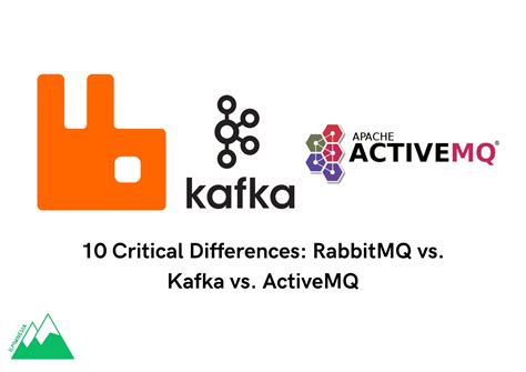 10 Critical Differences Rabbitmq Vs Kafka Vs Activemq Ilmunesia