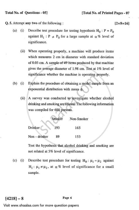 Statistical Methods 2 2012 2013 B Sc Computer Science Semester 2 Fybsc Question Paper With Pdf