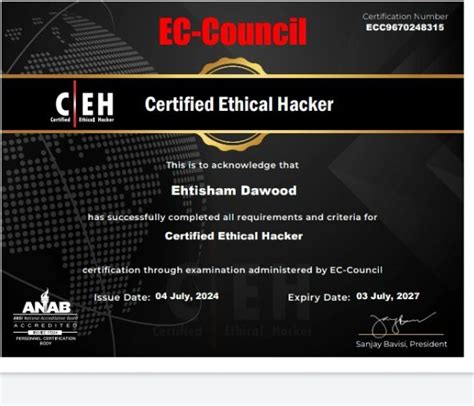 Ehtisham Dawood On Linkedin Cybersecurity Ceh Ethicalhacking