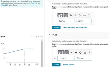 The Voltage And Current At The Terminals Of An Chegg Com