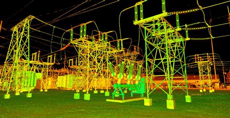 Power Substation 3d Laser Scan Landpoint