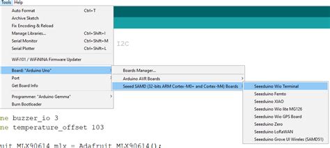Get Request With WIO Terminal ICircuit